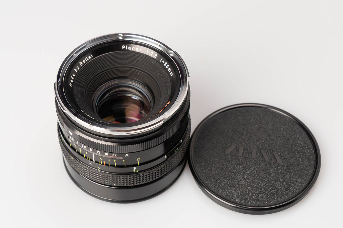 80mm Zeiss Planar HFT for Rollei SLX cameras (used - very good ...