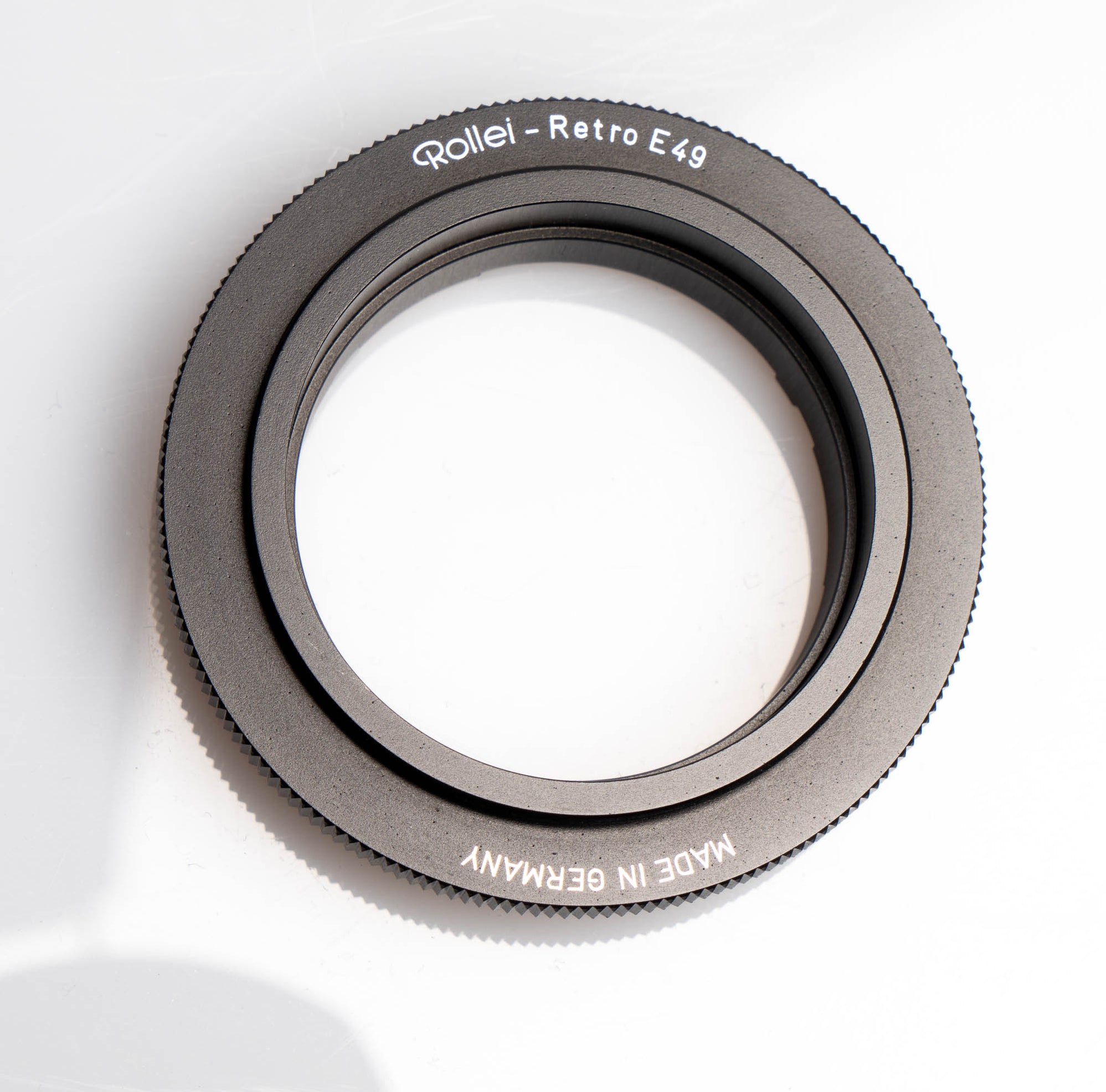 Rollei-E49 Retro Adapter Ring for reverse mounting lenses– Rolleiflex USA